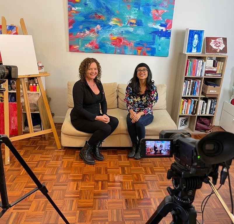 North Shore Artist Featured on Global TV Show - Ku-ring-gai Living