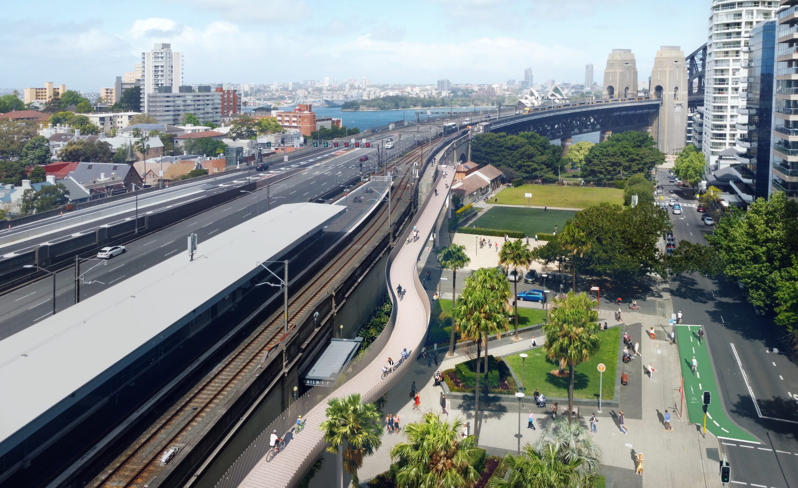 Sydney Harbour Bridge Cycleway Ramps Up with Winning Design - North ...