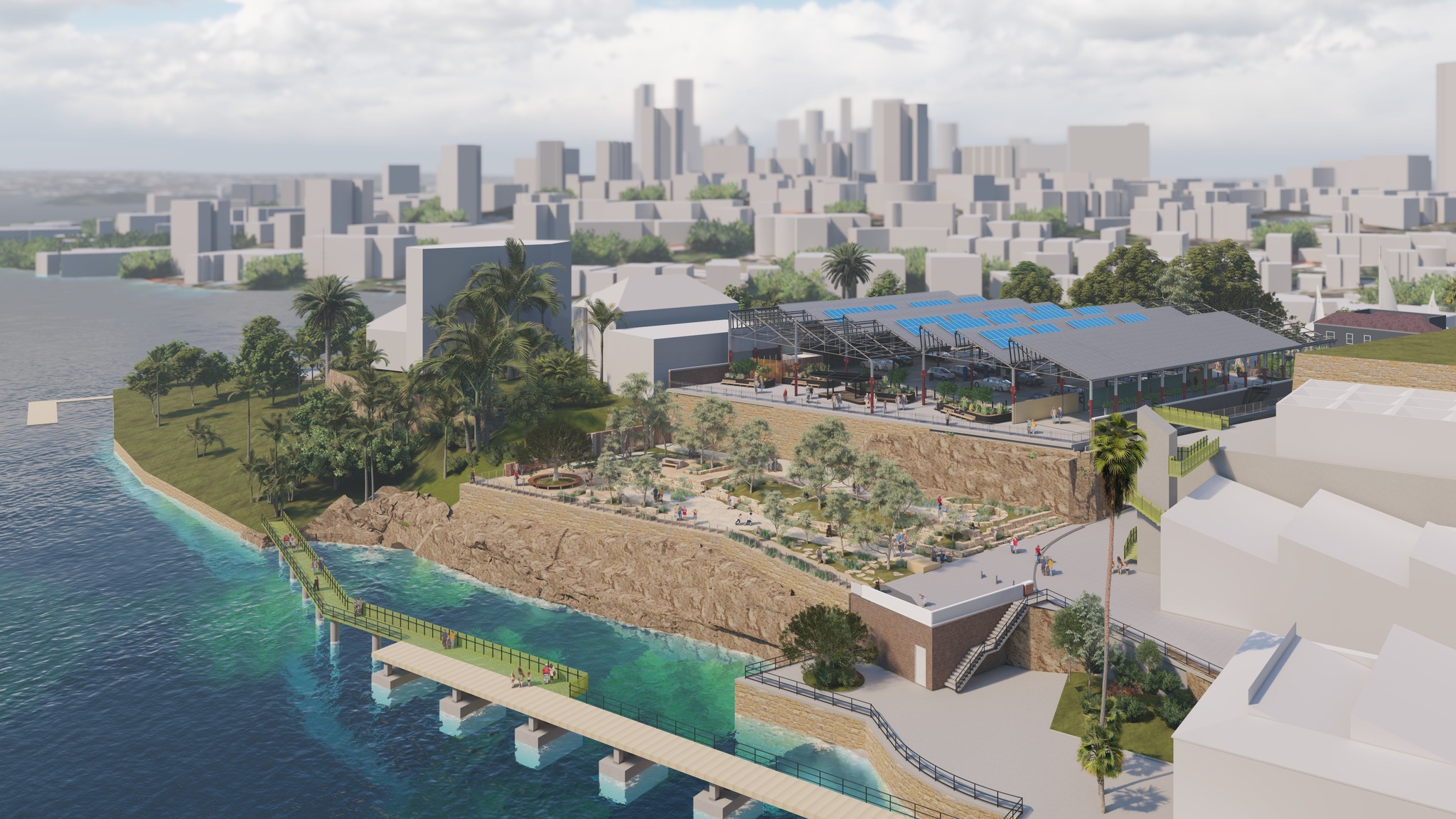 Parklands and Retail Set for Sub Base Platypus - Willoughby Living