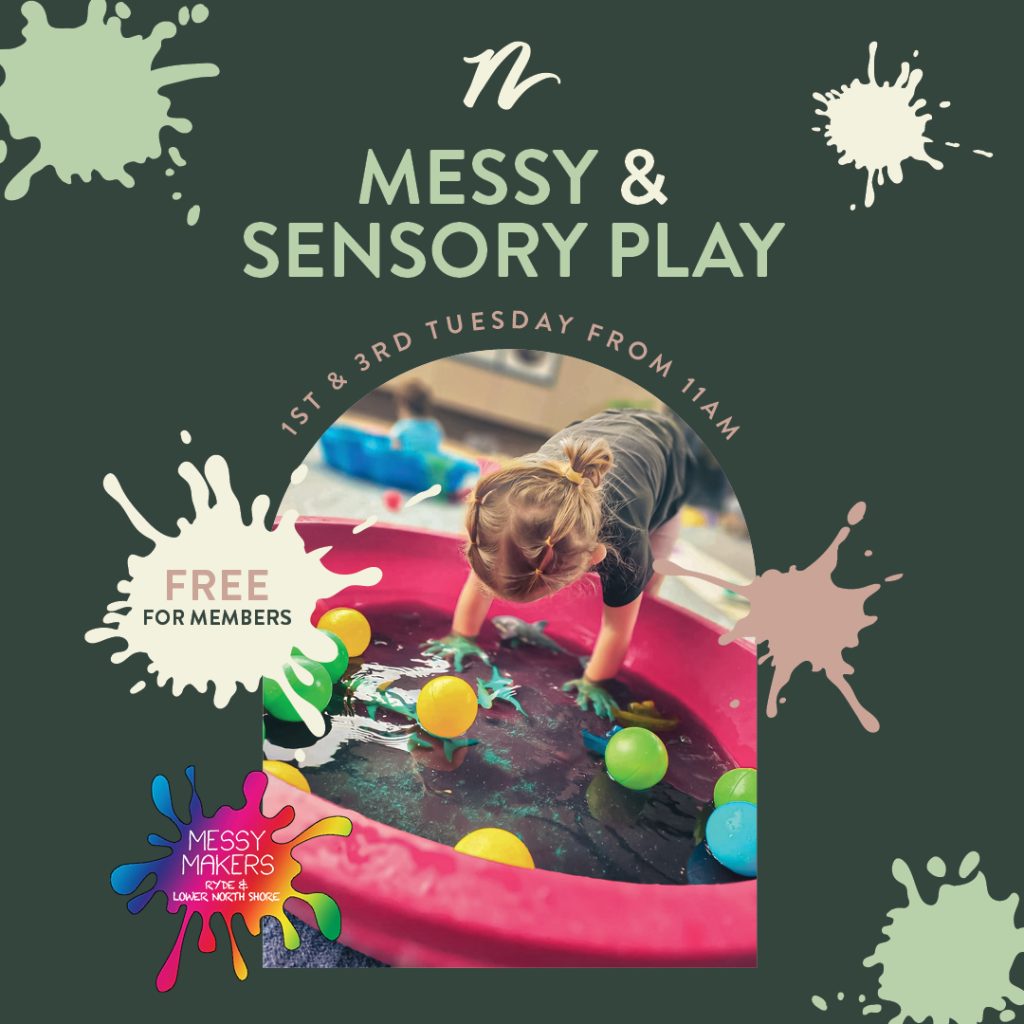 Messy & Sensory Play - North Sydney Living