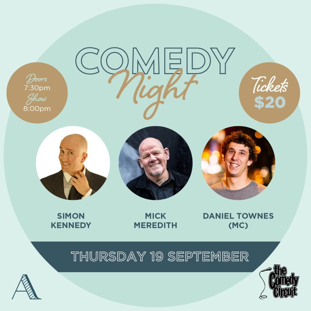 Comedy Night, The Alcott Lane Cove - North Sydney Living